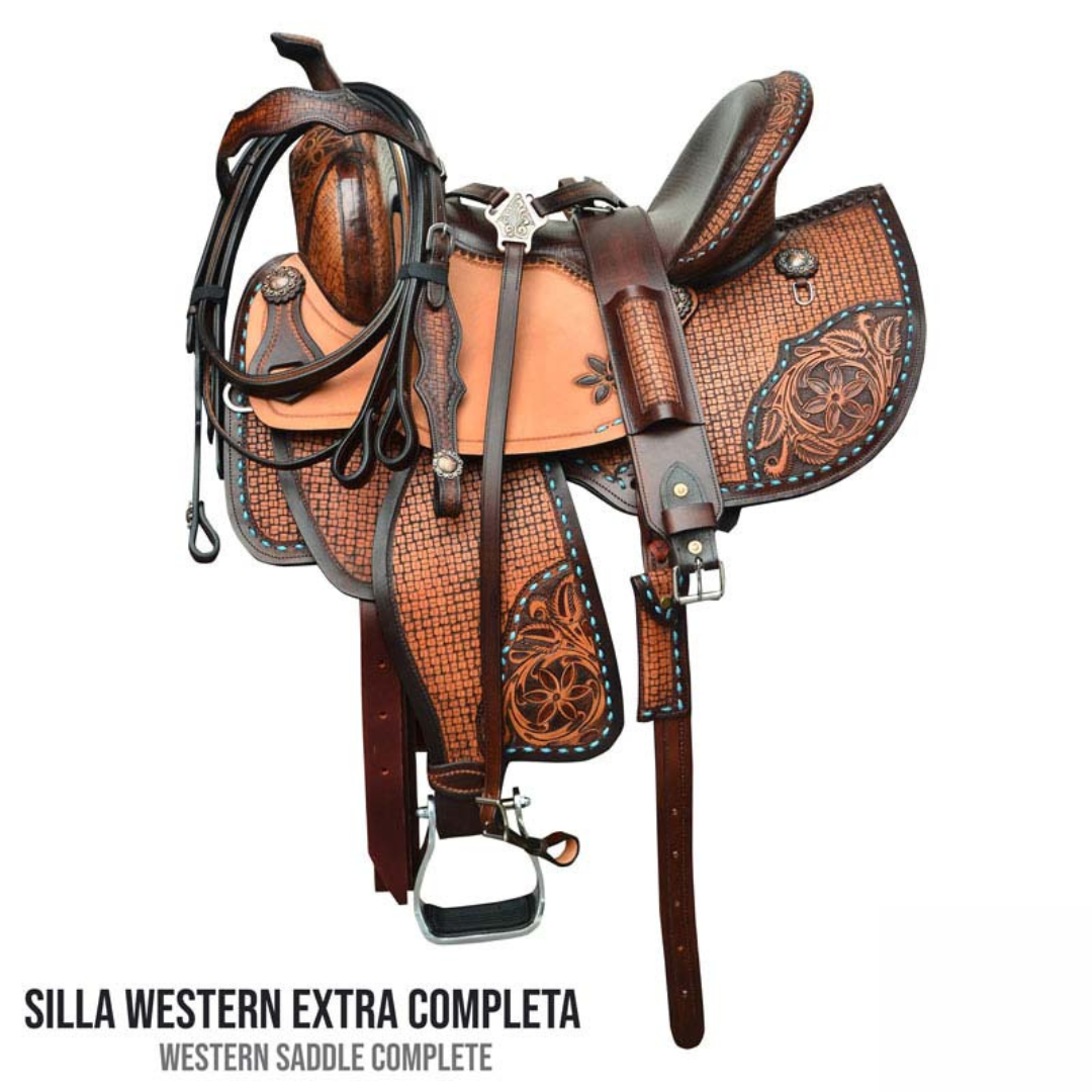 Montura western extra completa ZALDI - Comercial Equestre